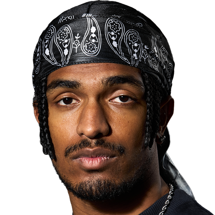 Black Paisley Durag – OZ Durag